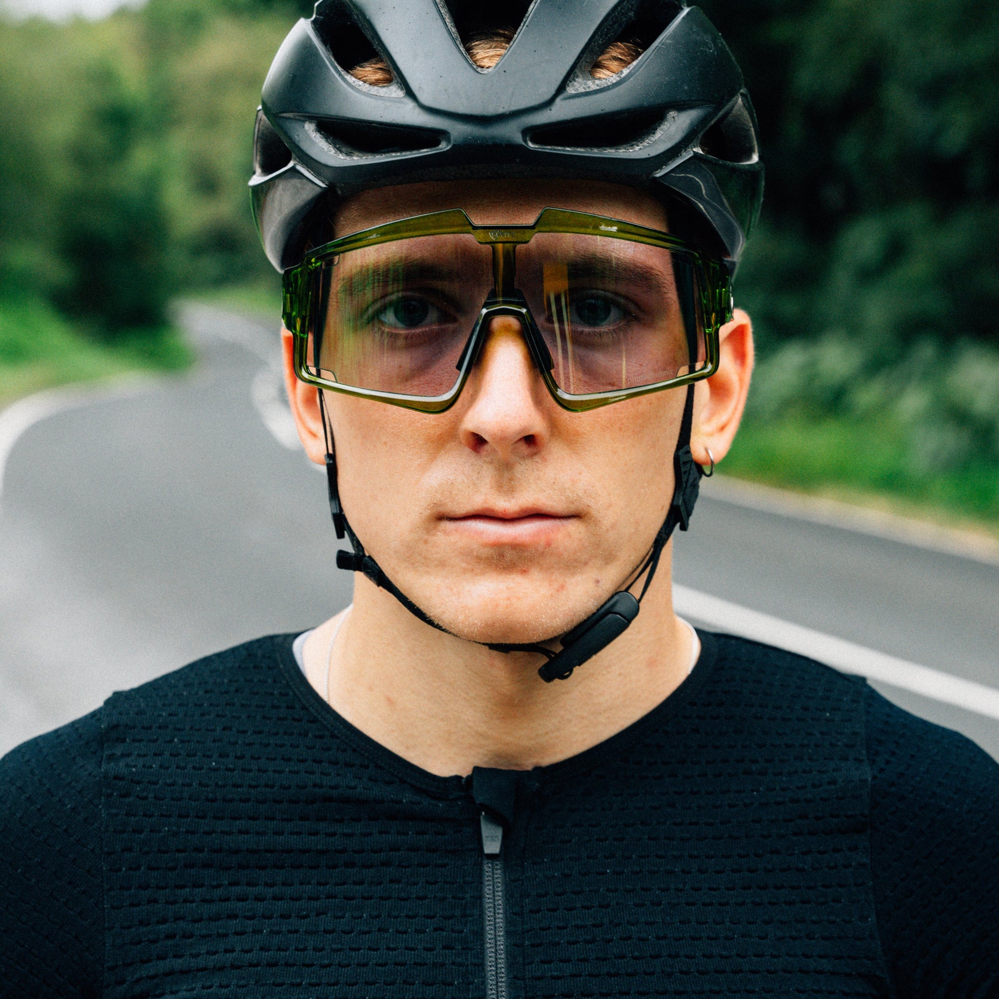 SPATZ "SHIELD" Glasses - Translucent Green #SHIELD – SpatzWear