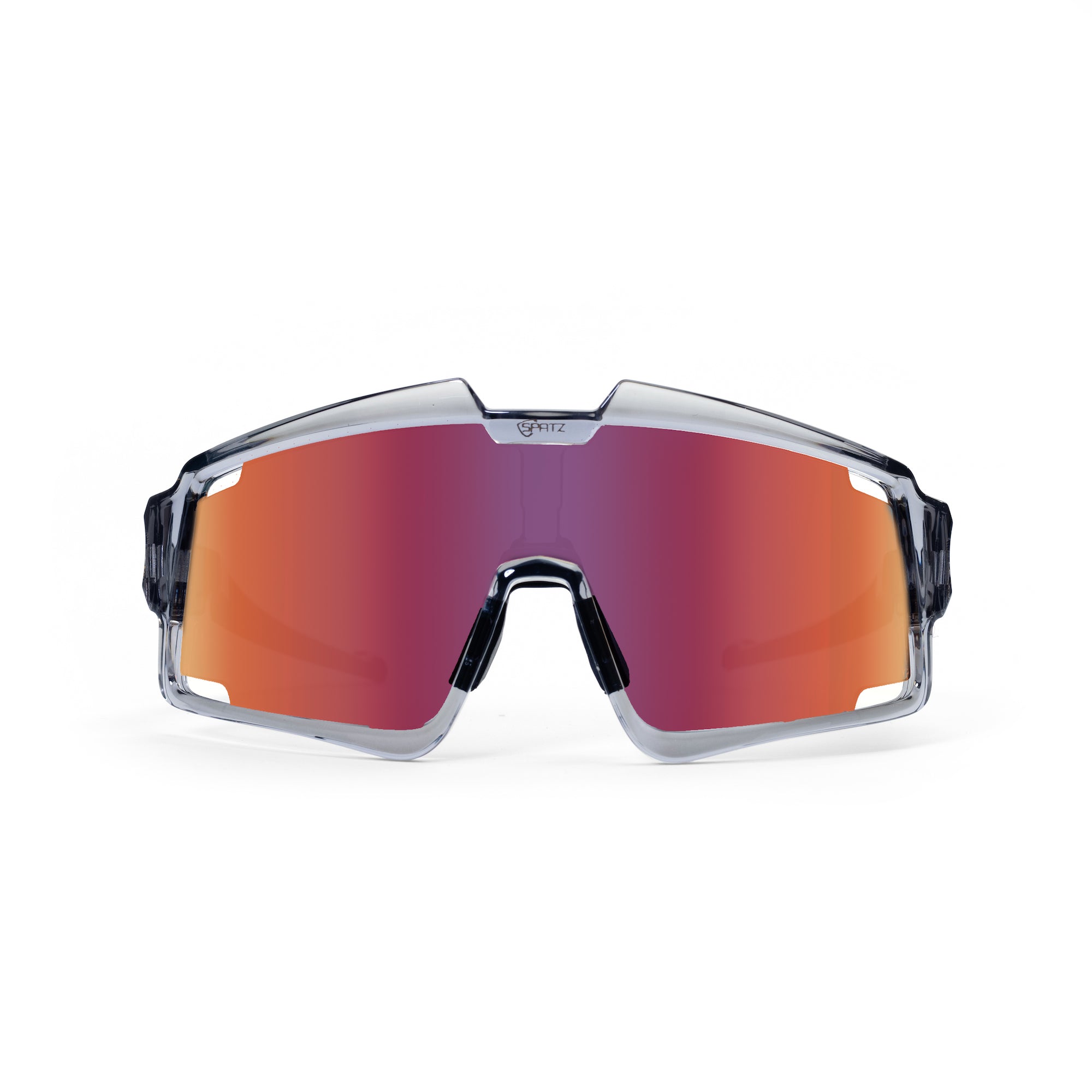 SPATZ "SHIELD" Glasses - Translucent Ice Grey #SHIELD – SpatzWear