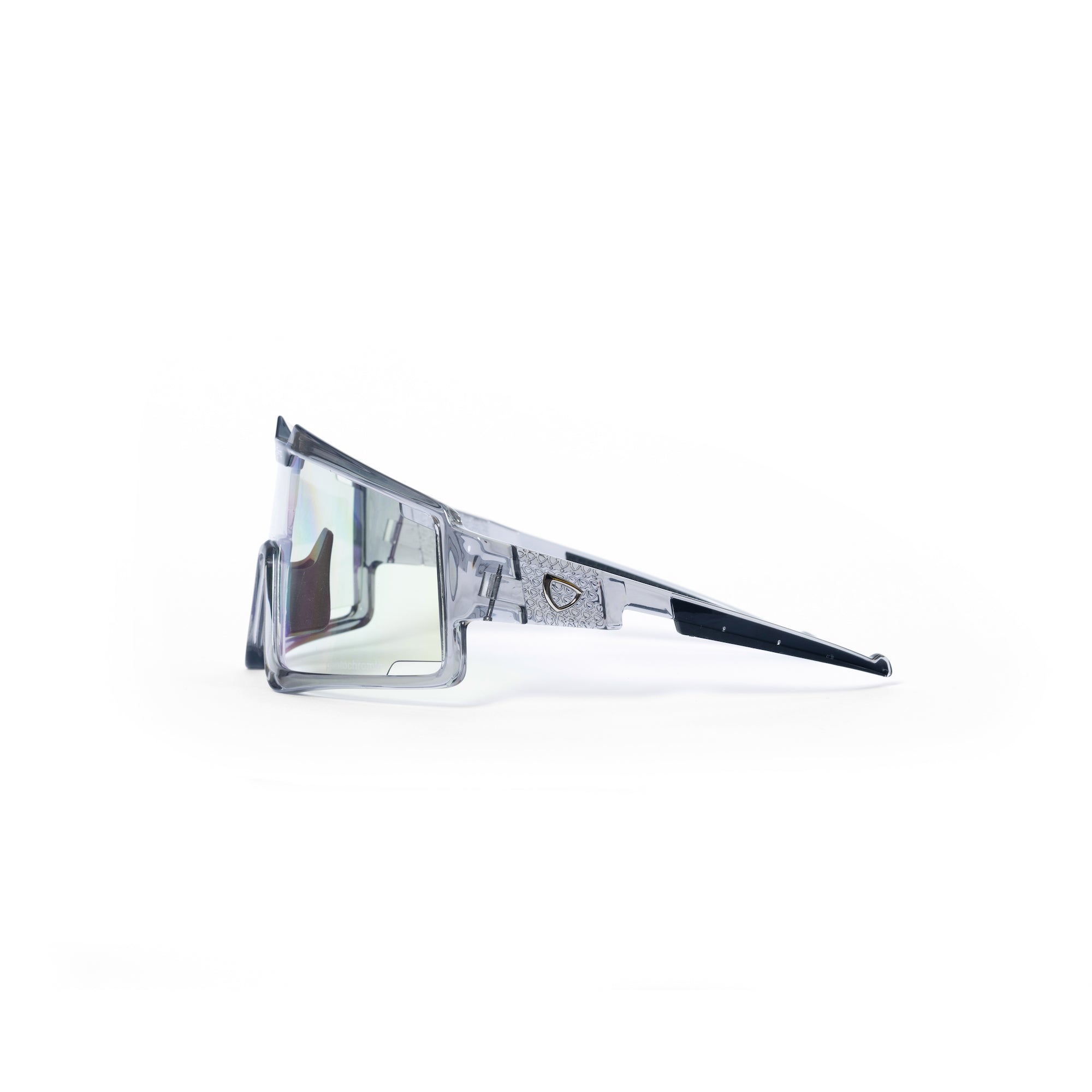 SPATZ "SHIELD" Glasses - Translucent Ice Grey #SHIELD – SpatzWear