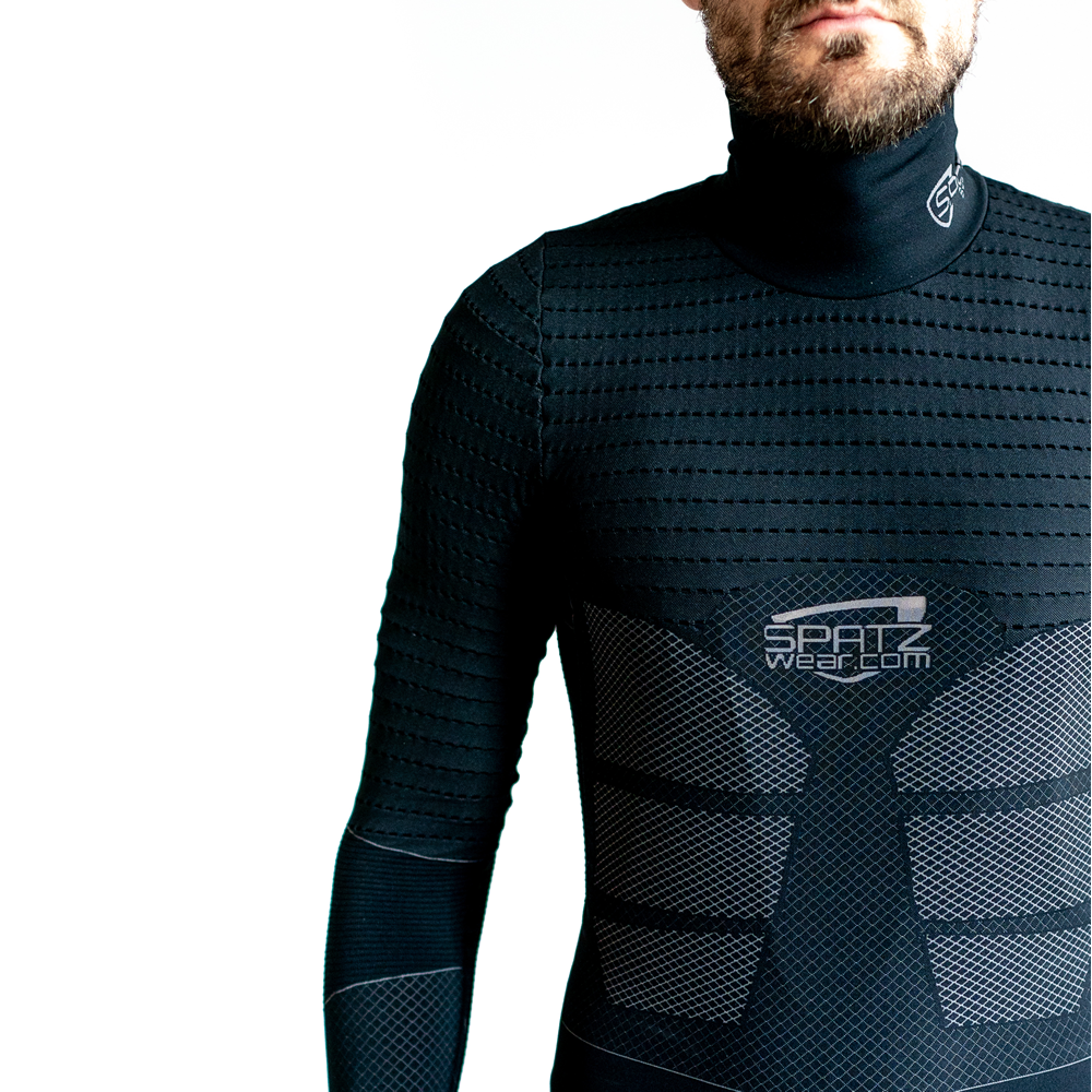 SPATZWEAR - 'BASEZ 2' Winter Cycling Base layer | Black – SpatzWear