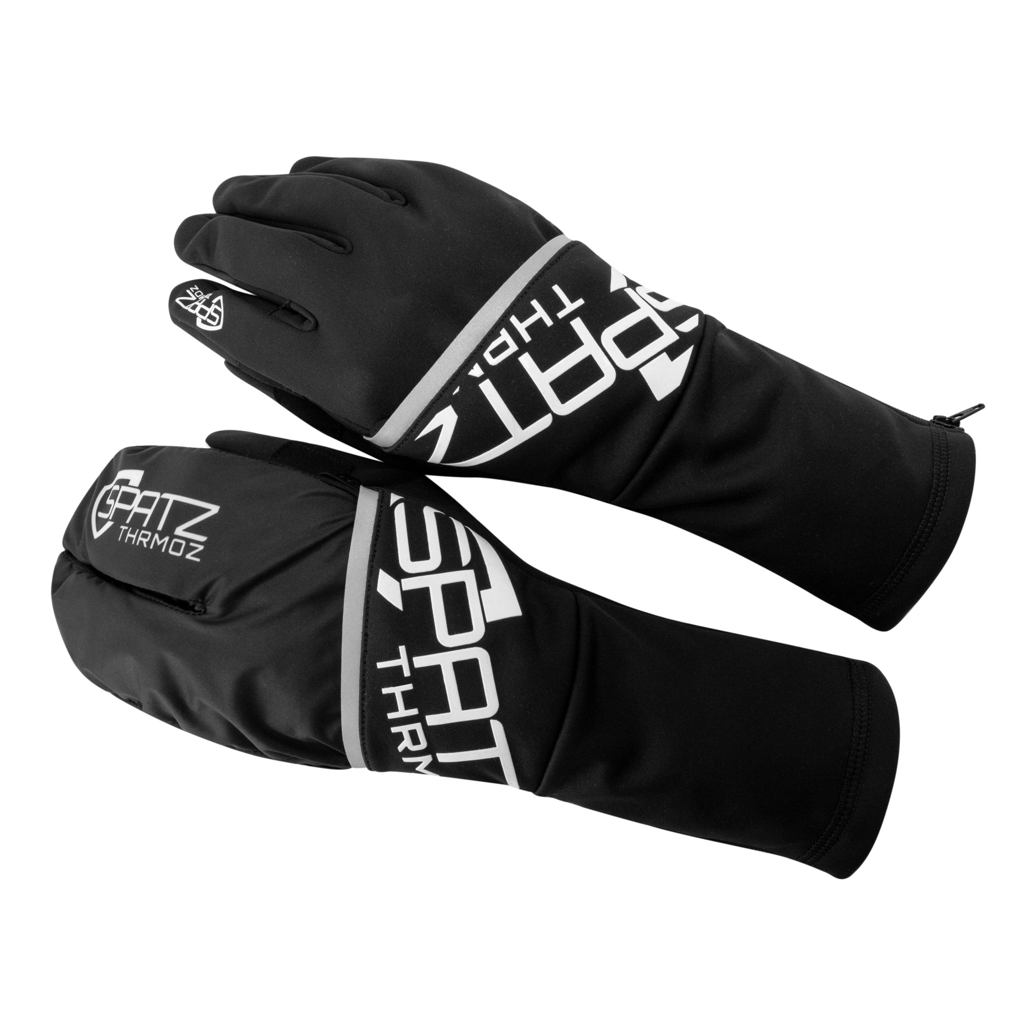 SPATZ "THRMOZ" Deep Winter Gloves with fold-out wind blocking shell ...